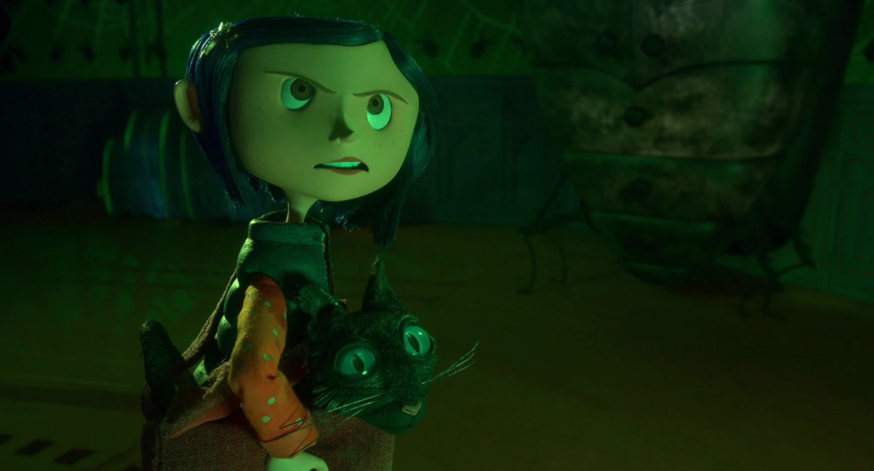 Literary cat shout-out: the cat from Coraline – That Book Broad